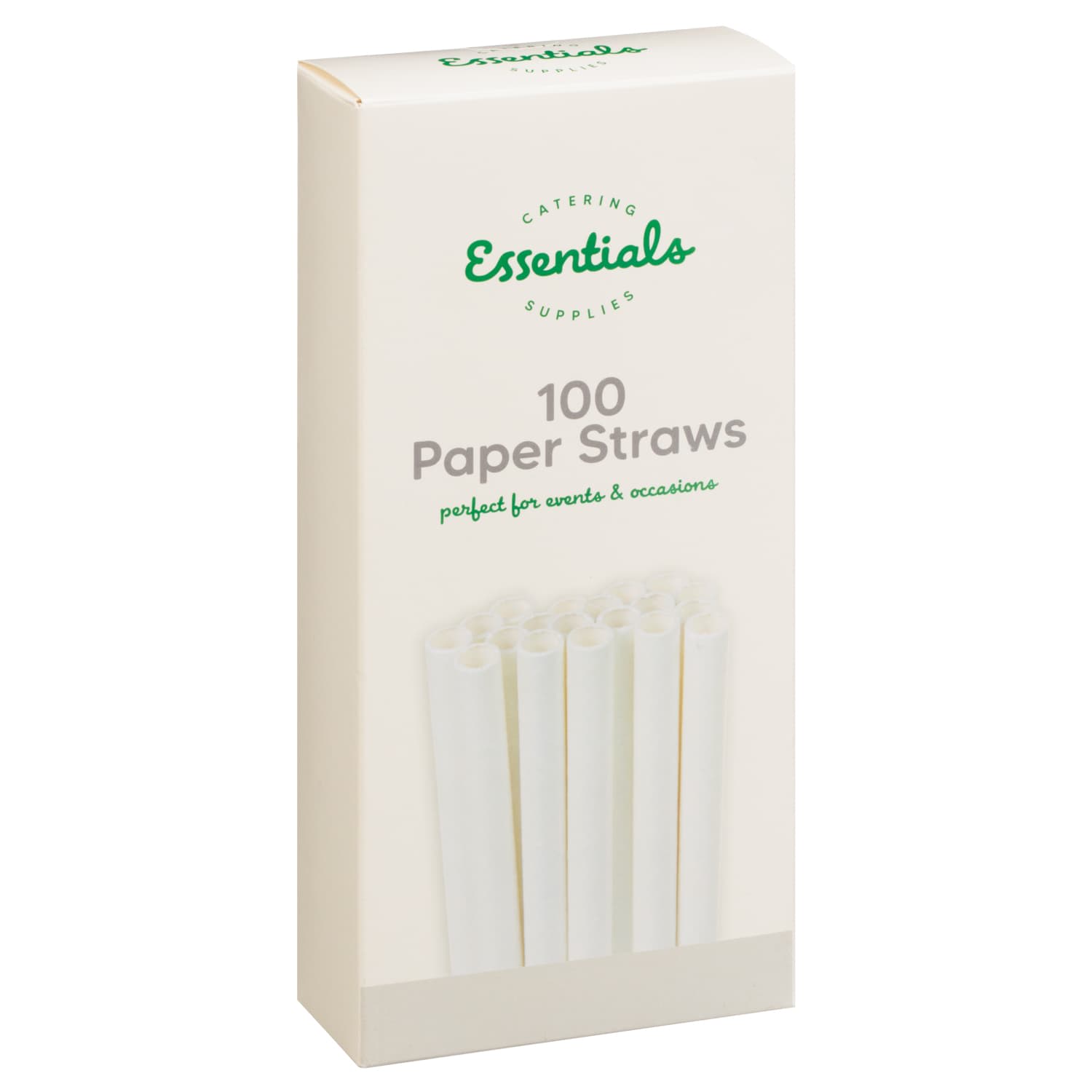 Eco Paper Straws 100pk | Partyware - B&M Stores