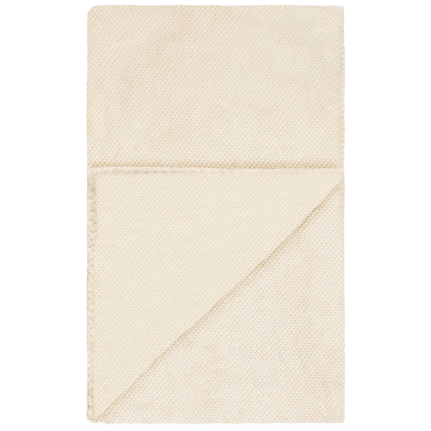 Simply Everyday Waffle Throw - Cream | Throws - B&M Stores