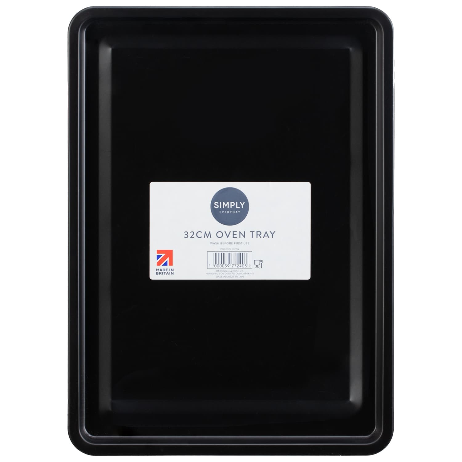 Simply Everyday Oven Tray 32cm | Cookware - B&M