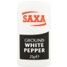 Saxa Ground White Pepper 25g | Groceries - B&M