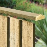 B&M Feather Edge Capping Rail 6ft - 265501 | B&M