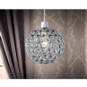 Crystal Effect Round Pendant | Lighting - B&M