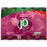 J2O Apple & Raspberry Juice Drink 10 x 275ml | Soft Drinks - B&M