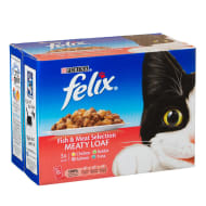 Felix Cat Food - Senior & Kitten Food - Jelly Pouches - B&M