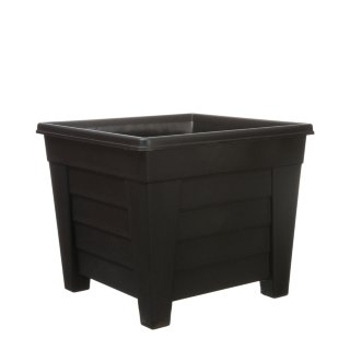 Square Planter - Slate Effect 45cm | Cheap Planters at B&M Stores