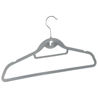 Pure Velvet Hangers 8pk - Grey | Hangers - B&M