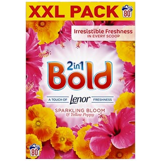 Bold Washing Powder, 2 in 1, Liquid, Detergent & Tablets – B&M
