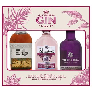 Cheap Gin Gifts Sets | Flavoured Gin: Pink, Rhubarb, Unicorn | B&M
