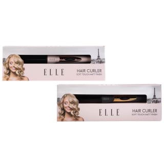 ELLE Hair Curler - Pink | Beauty Electricals - B&M Stores