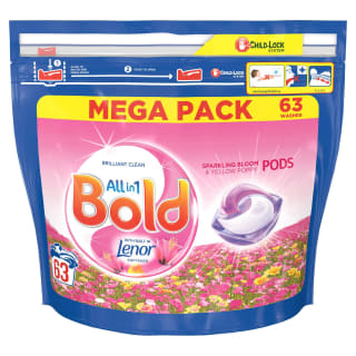 Bold Washing Powder, 2 in 1, Liquid, Detergent & Tablets – B&M