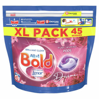 Bold Washing Powder, 2 in 1, Liquid, Detergent & Tablets – B&M