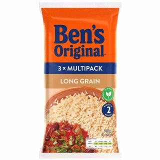 Ben's Original Boil-in-Bag Long Grain Rice | Microwave Rice - B&M
