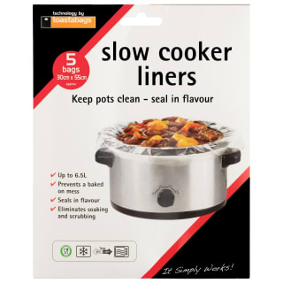 Slow Cooker Liners 5pk Food Preparation B M
