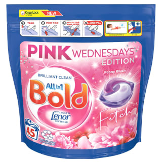 Bold Washing Powder, 2 in 1, Liquid, Detergent & Tablets – B&M
