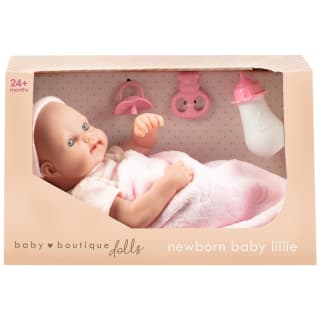 Baby Boutique Dolls - Baby Layla's Lunchtime | Dolls & Accessories | B&M