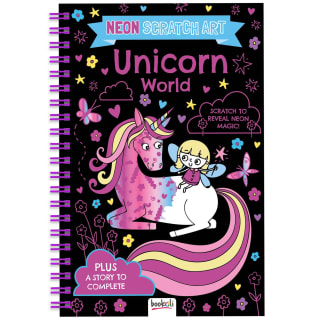 Ultimate Neon Scratch Art - Dinosaur | Arts & Crafts | B&M