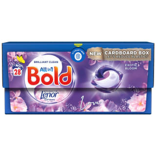 Bold Washing Powder, 2 in 1, Liquid, Detergent & Tablets – B&M