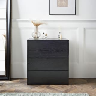 Sienna 3 Drawer Chest Bedroom Drawers B M