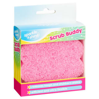 Sparkle & Shine Scrub Buddy Pads 5pk | Washing Up & Accessories | B&M