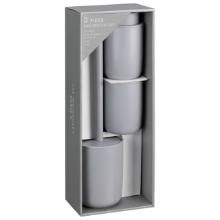 Simply Everyday 3 Drawer Storage Tower - Grey | Bathroom Storage | B&M
