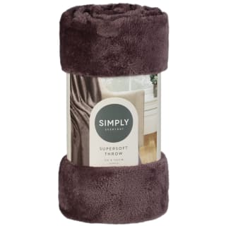 Home Collection Chevron Super Soft Throw - Green | B&M