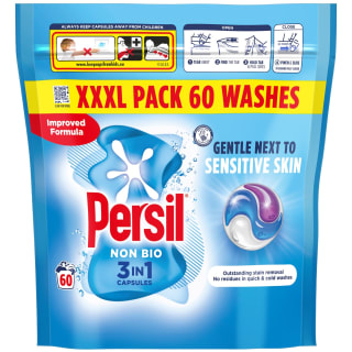 Persil Pods Non-Bio 54W - Pure Heaven Scent | Washing Pods | B&M