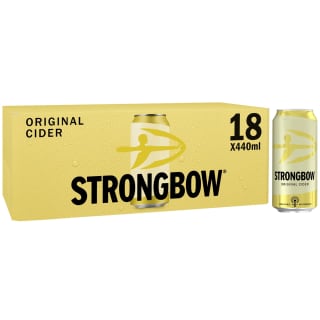 Strongbow Cider Original & Dark Fruit – 440ml & 2 Litre – B&M