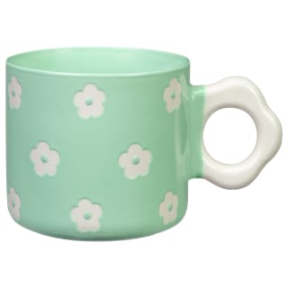 Reactive Glaze Mug - Green | Mugs | B&M
