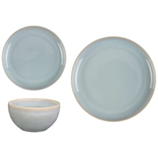 Reactive Glaze Coupe Dinner Plate - Natural | Dining | B&M.