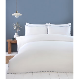 Home Collection Maeve Double Duvet Set - Natural | Bedding | B&M