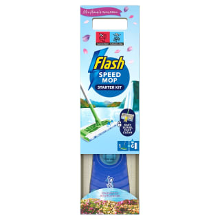 Flash Power Spray Mop with Washable Pad | Cheap Mops | B&M