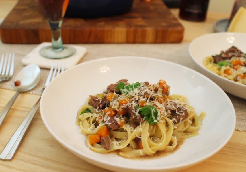 Guest Recipe: Chloe's Slow Cooked, Sloe Gin Venison Ragu | B&M