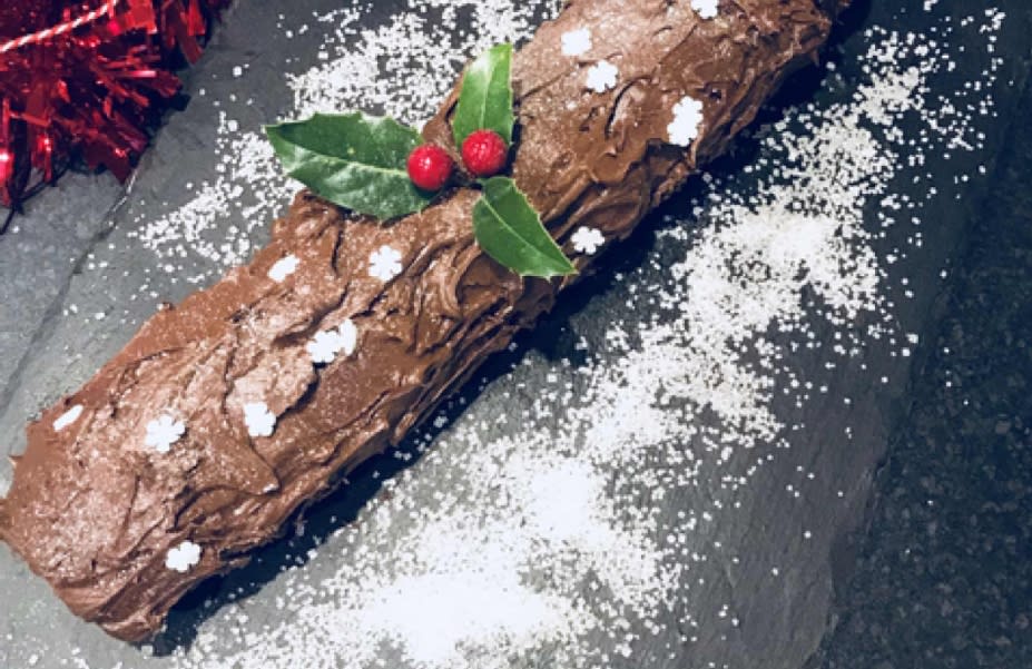 Guest Recipe: Sophia's Christmas Yule Log Recipe | B&M