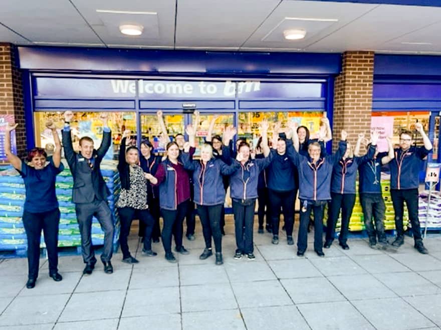 B&M Expands Fareham Store After Massive Refurbishment | B&M News